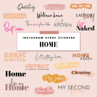 Instagram story sticker pack for MOMS – XXL Bundle - Urban Mamaz Shop