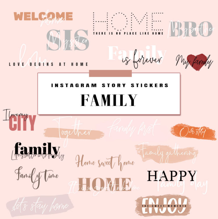 Instagram story sticker pack – XXXL PACK – 875 story stickers - Urban ...