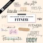 Instagram story sticker pack – XXXL PACK – 875 story stickers - Urban ...