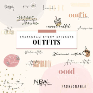 Instagram story sticker pack – XXXL PACK – 875 story stickers - Urban ...