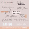 TATTOO Instagram Stickers - Urban Mamaz Shop