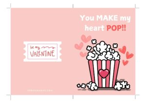 You Make My Heart Pop - Free Printable Valentine's Day Card - Urban ...